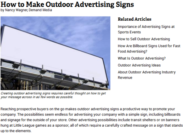 Start With the Community: Making Ads with Sign Companies in Tulsa